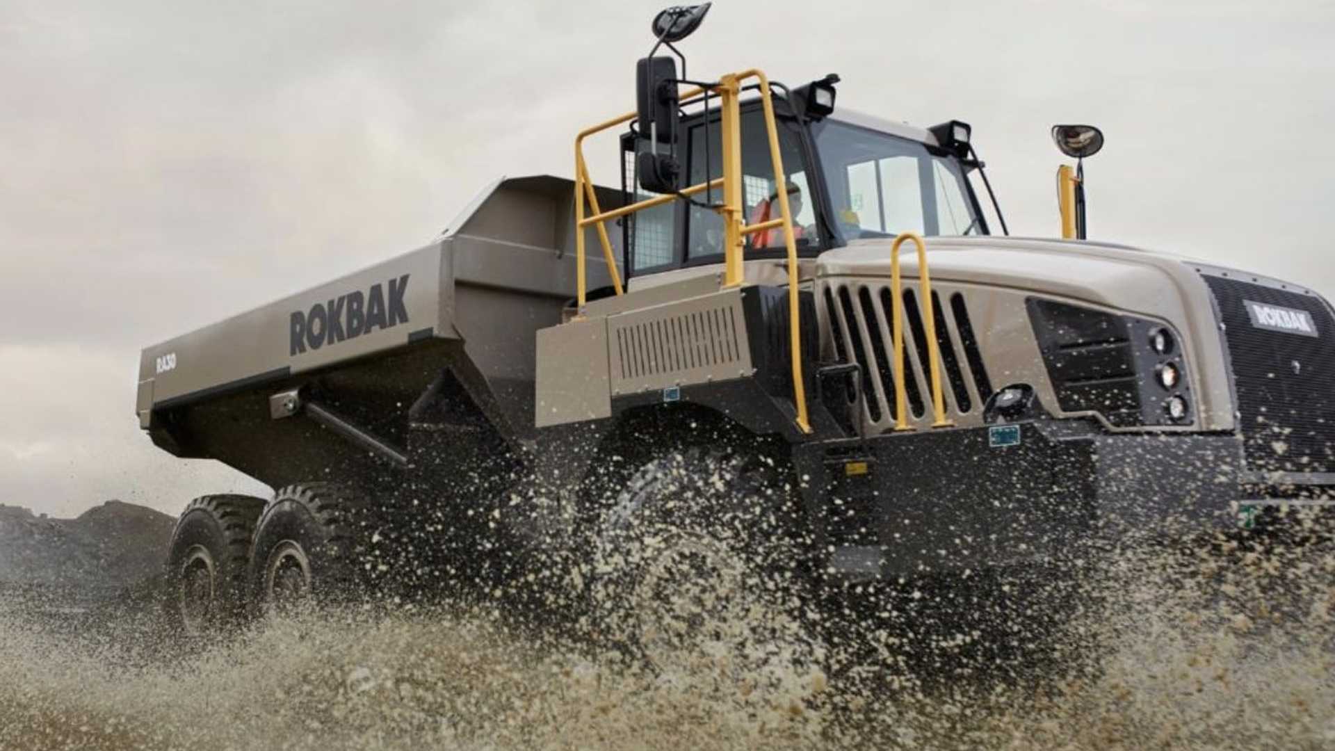 Dumper Rokbak: la tecnología de su suspensión independiente