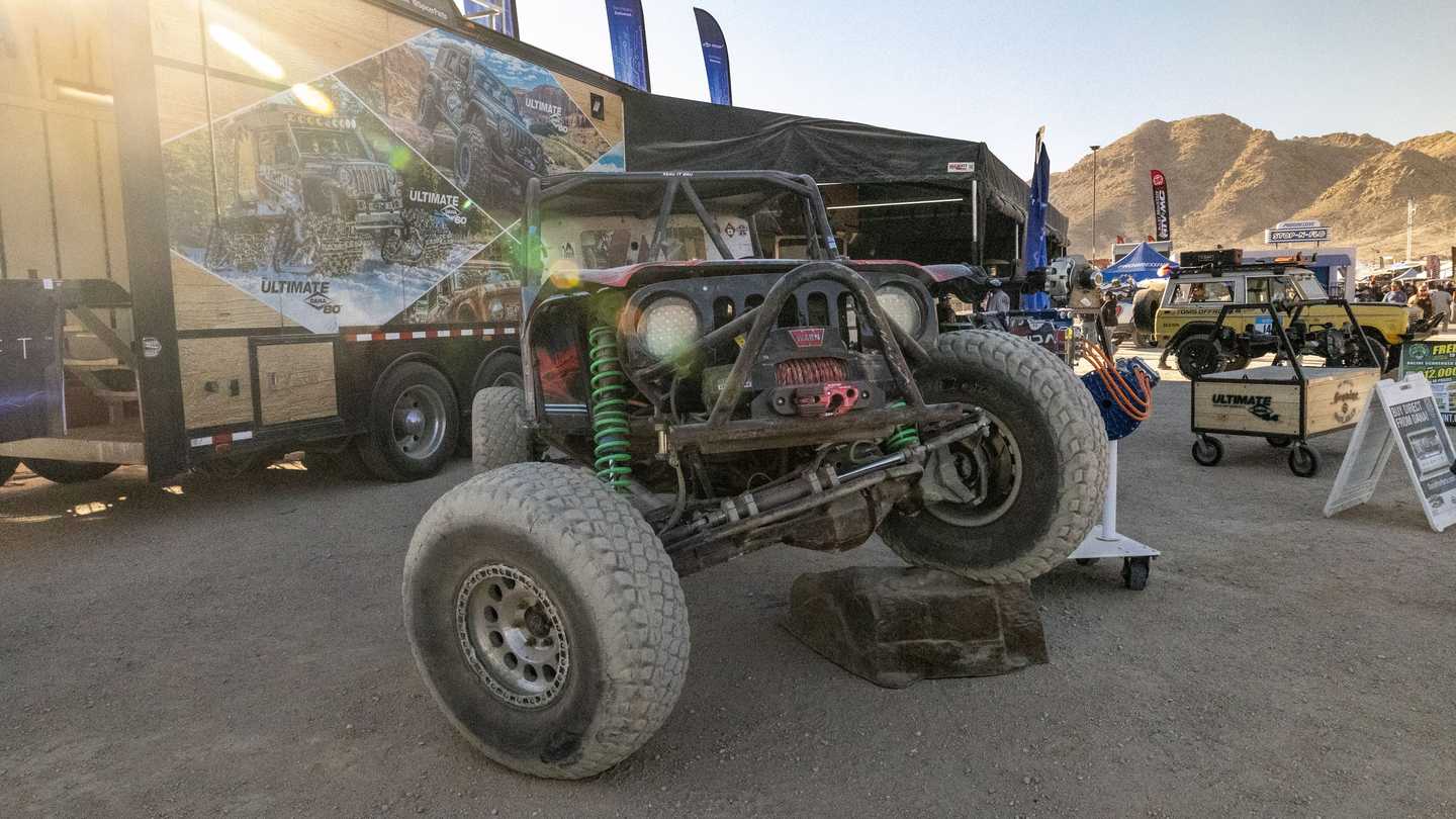 Driving A Rock Crawling Off-Road EV At King Of The Hammers
