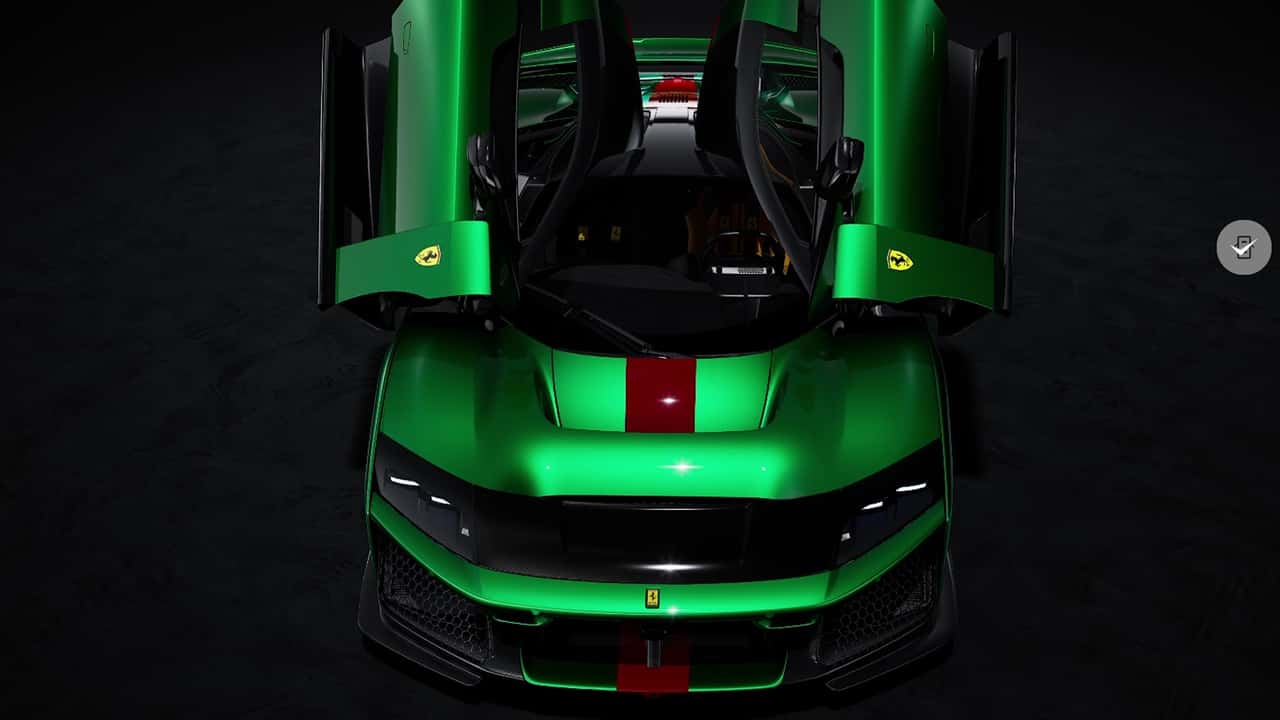 Ferrari F80 online configurator is waiting for your design