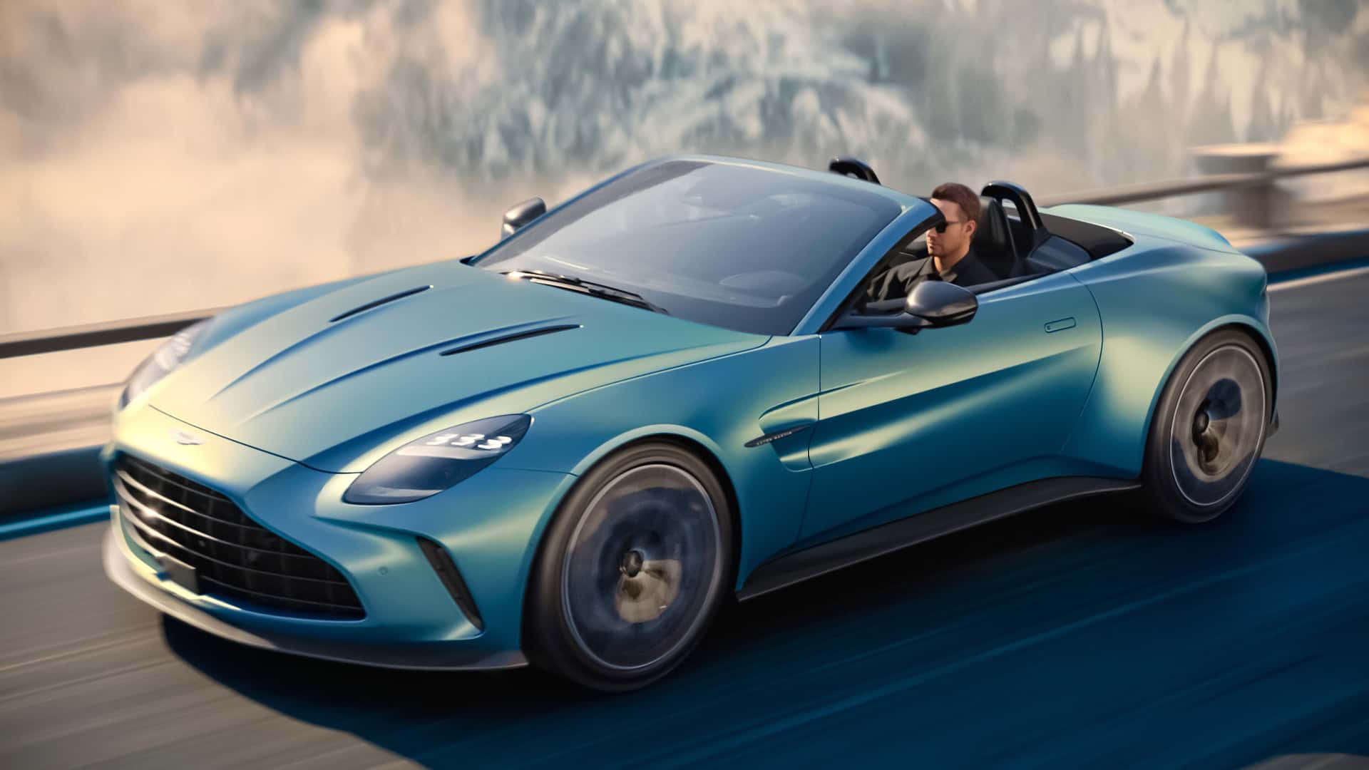 Aston Martin Vantage Roadster (2025) revealed - roofless in 6.8 seconds