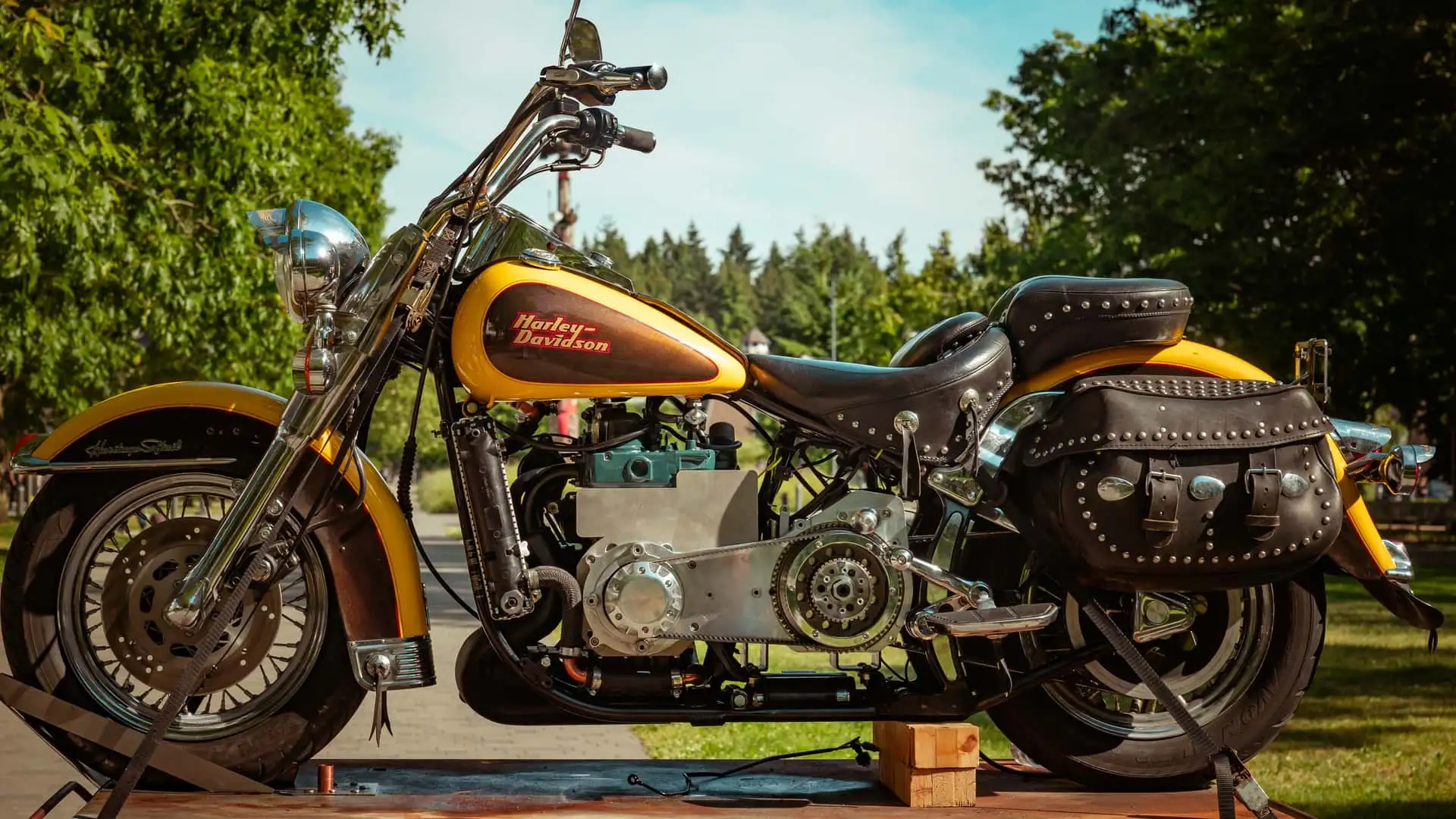 Diesel Powered Cruiser Motorcycle