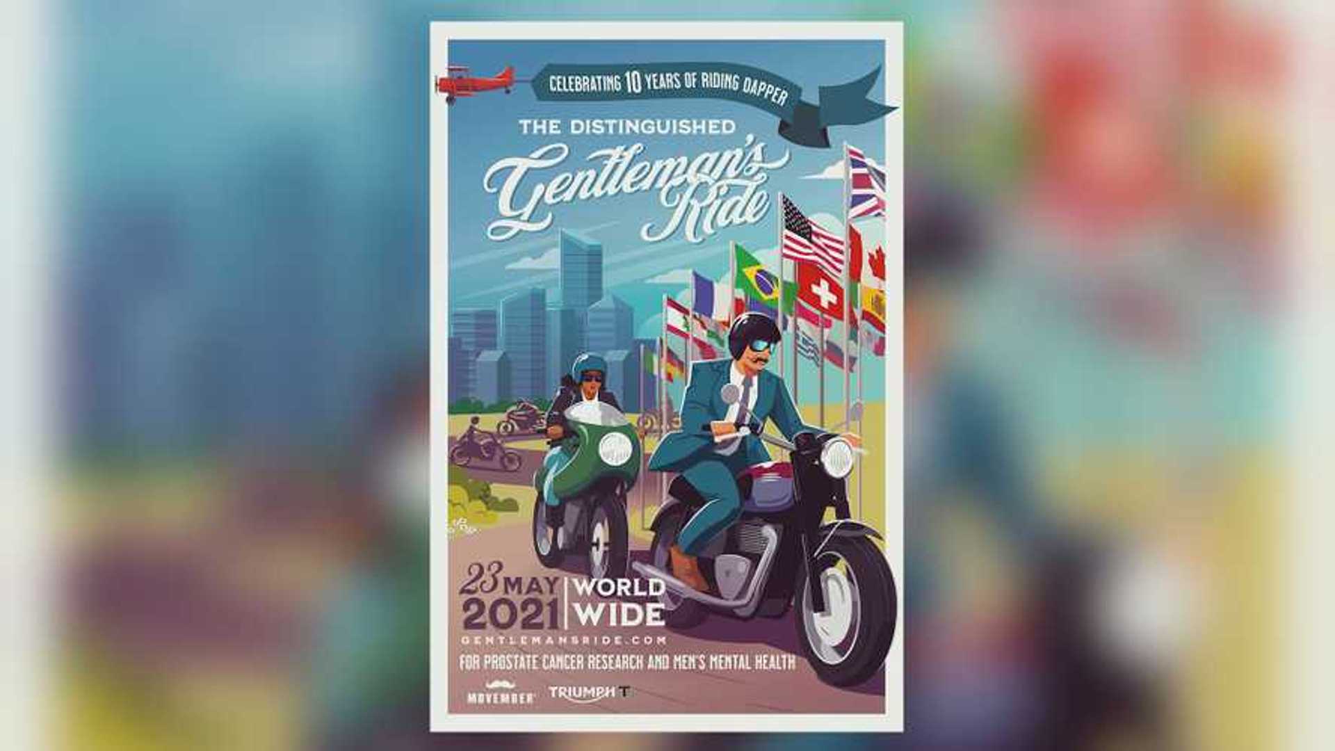 Triumph Celebrates Distinguished Gentleman’s Ride’s 10th Anniversary