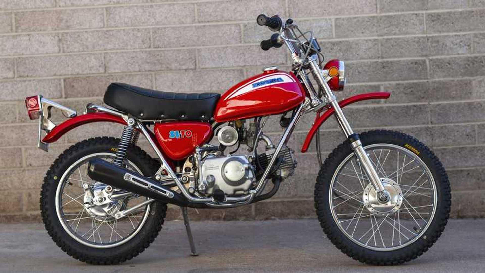 The 1971 Honda SL70 Beat Yamaha At The Minibike Game