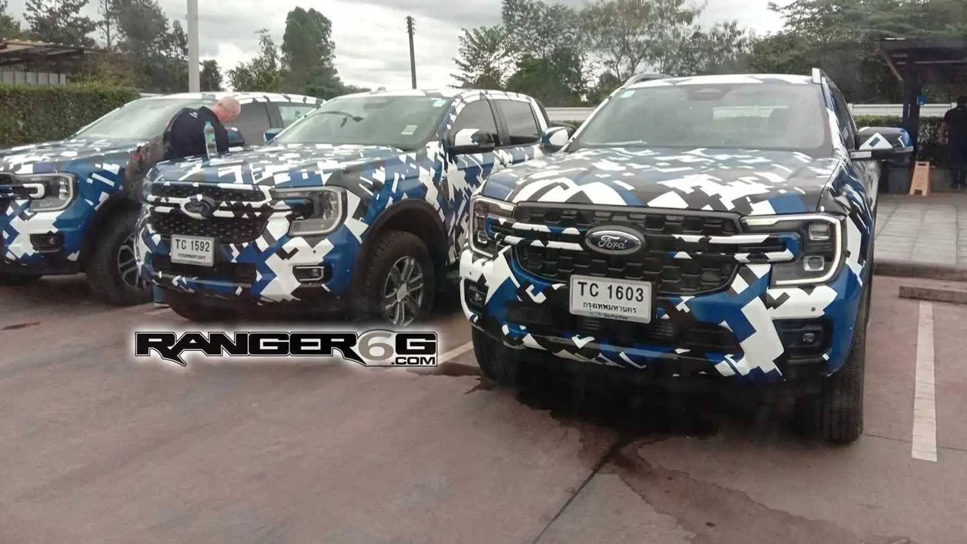 Nova Ford Ranger 2023 é vista nas versões XLT, FX4 e Wildtrack
