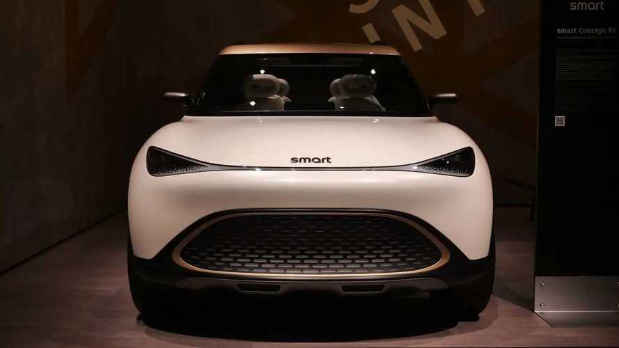 Smart Concept #1 Arrives In Munich As Not-So-Small Electric Crossover