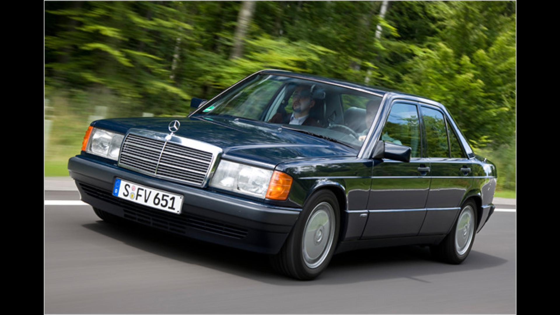 Nostalgische Dieselrakete: Mercedes zeigt speziellen 190er