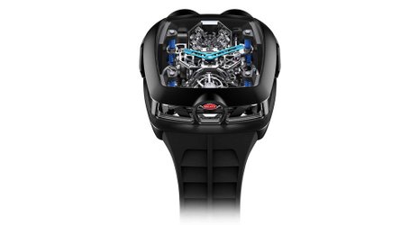 This $280,000 Bugatti Watch Has A Tiny, Working W16 Engine Inside