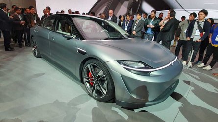 Carro elétrico da Sony aparece pela primeira vez em testes de rodagem