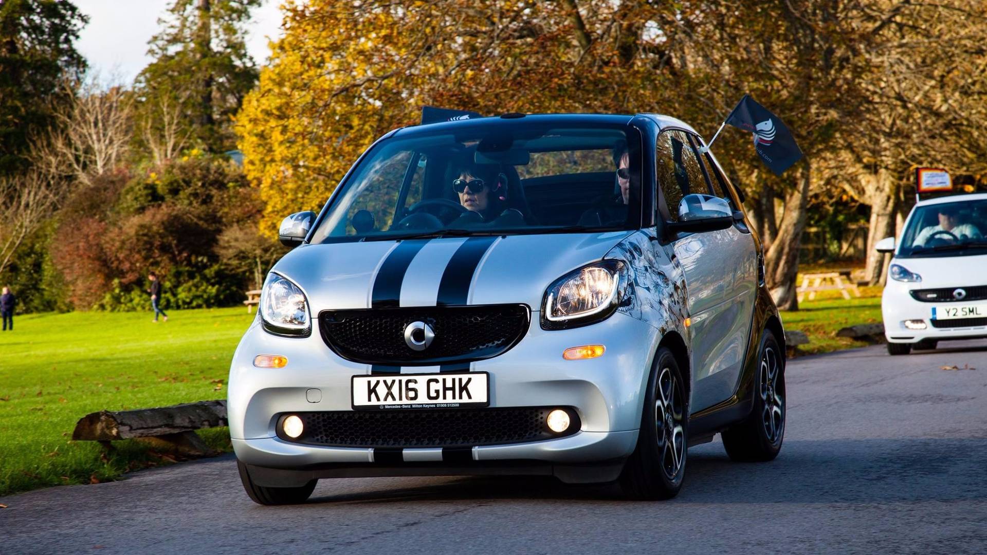 166 Smart rassemblées en Angleterre