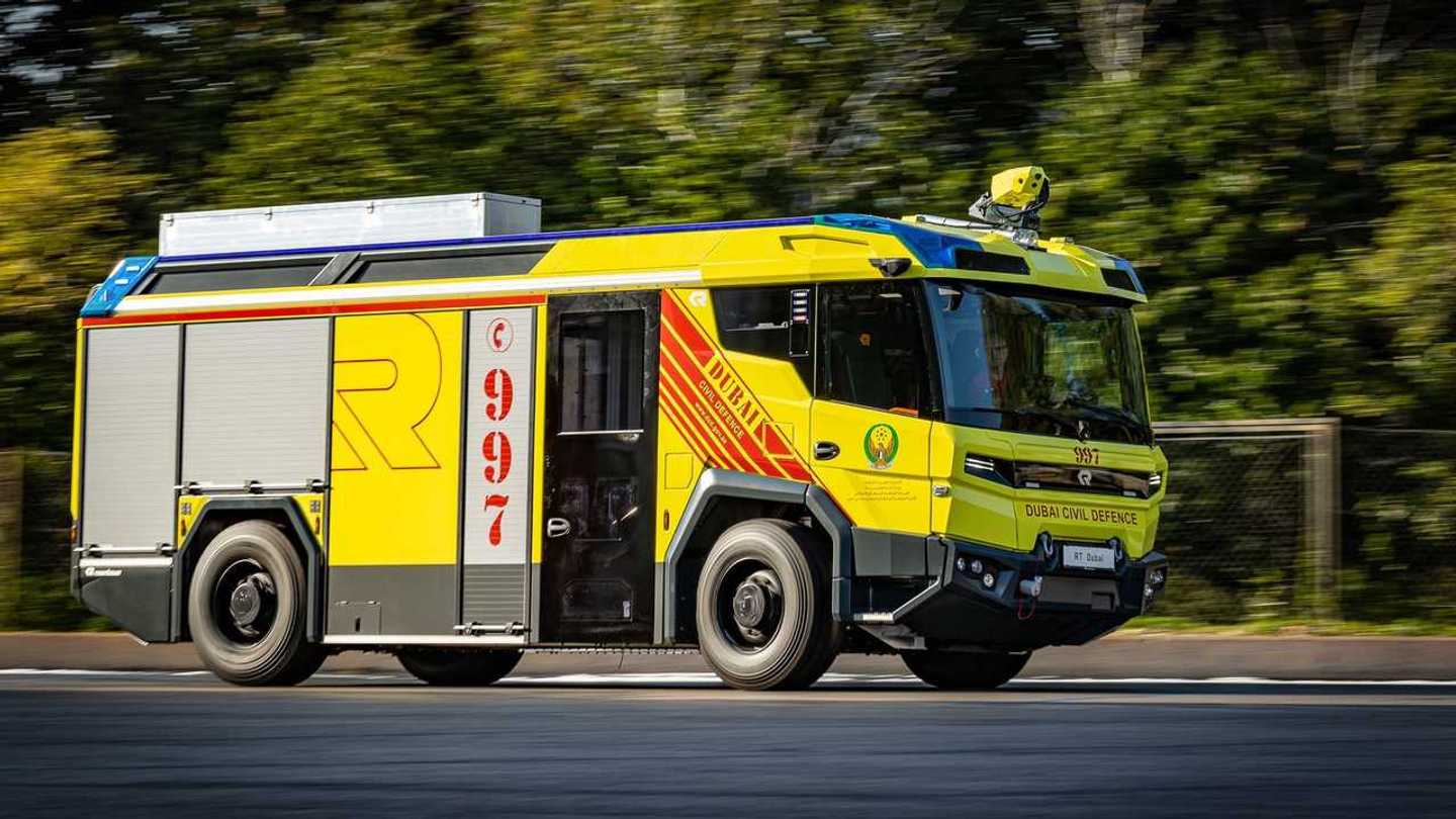 Volvo Penta Starts Production Of E-driveline For EV Fire Truck