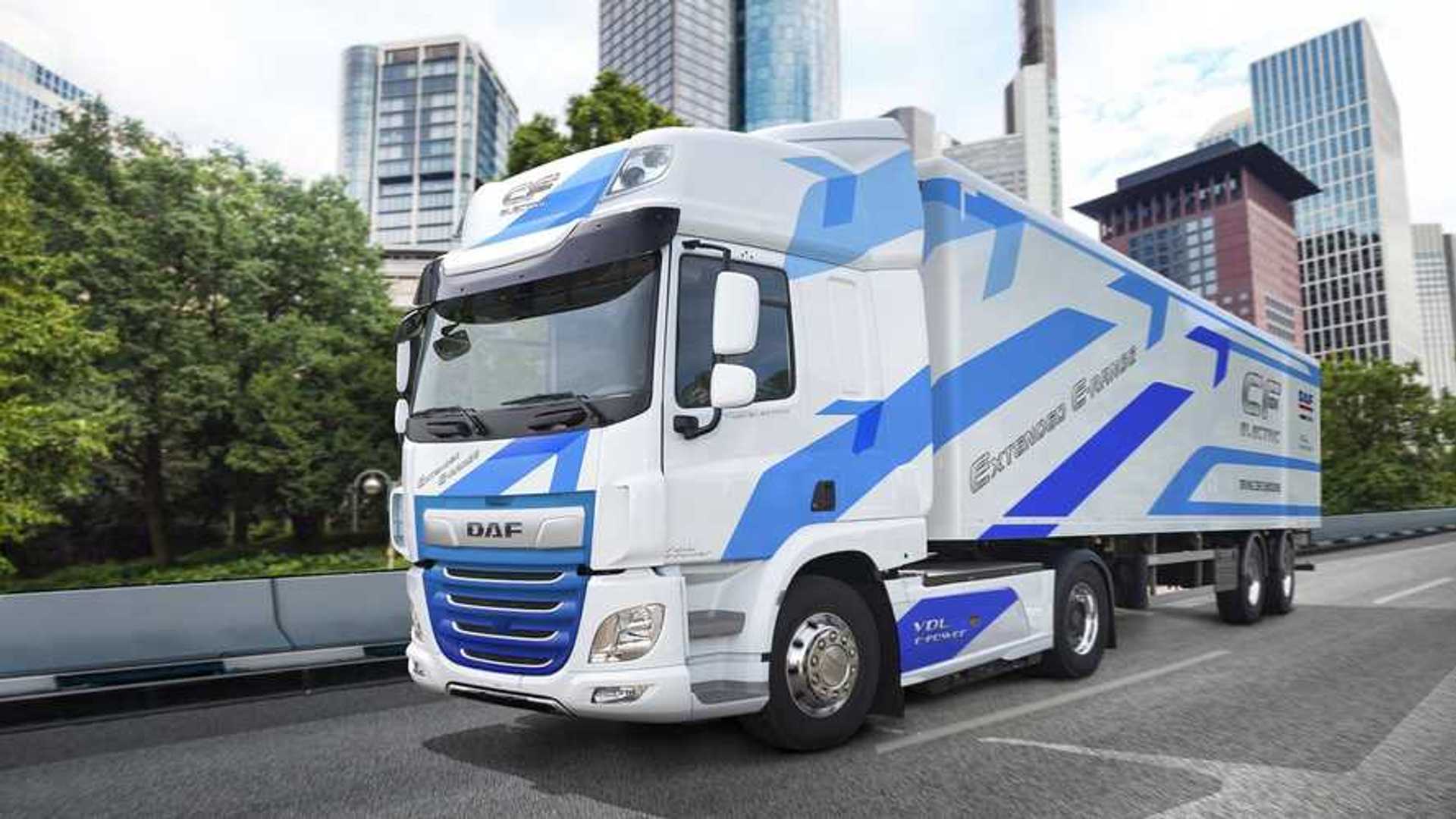 DAF CF Electric, autonomia doppia e più portata