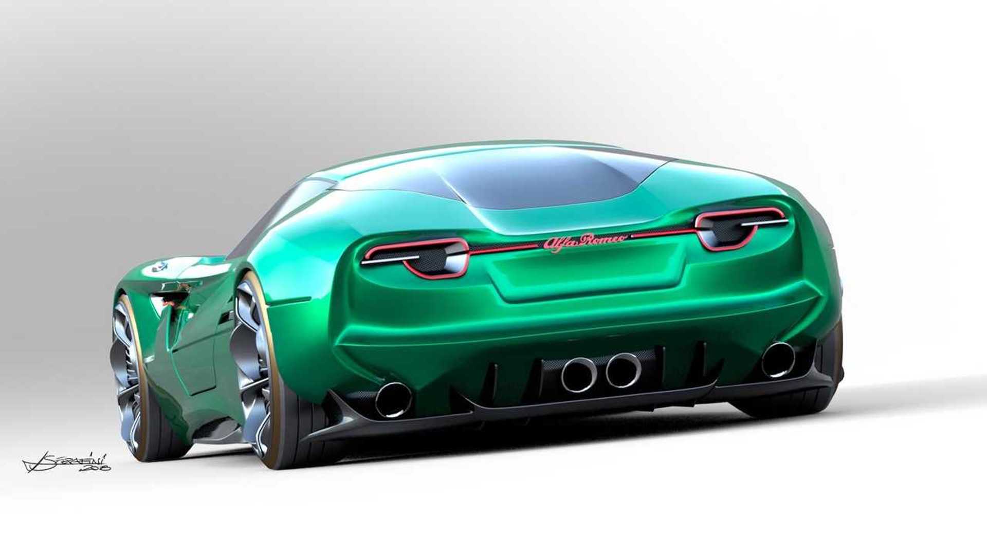 Alfa Romeo Montreal Vision GT Concept, sportiva che toglie il fiato