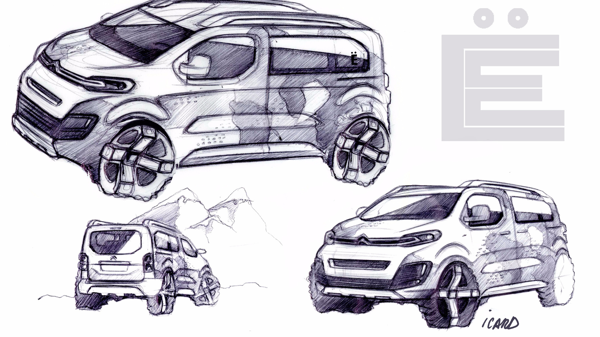 VIDÉO - Le Citroën SpaceTourer 4X4 Ë Concept en classe de neige