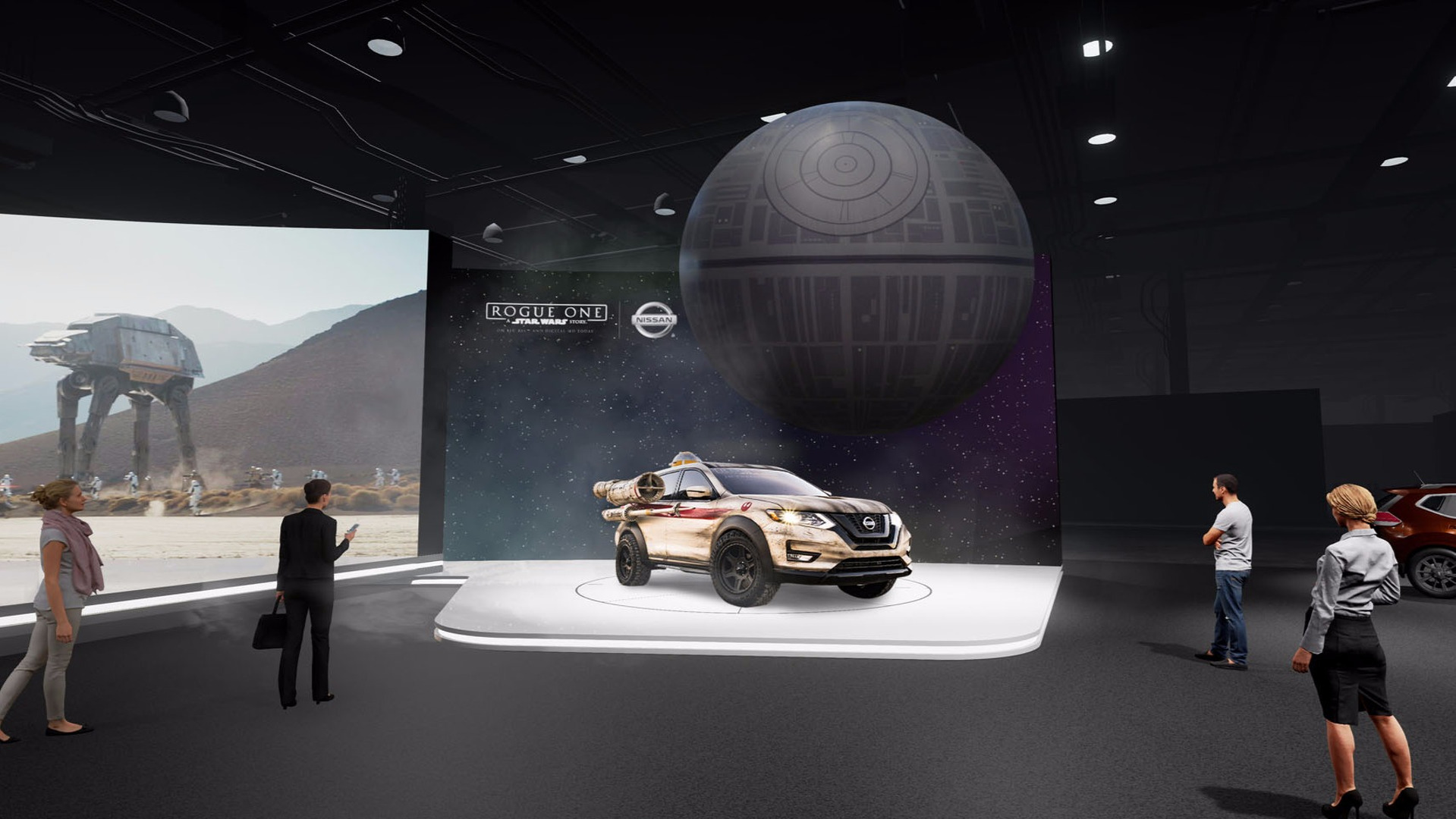 Nissan Will Have Massive Inflatable Death Star At New York
