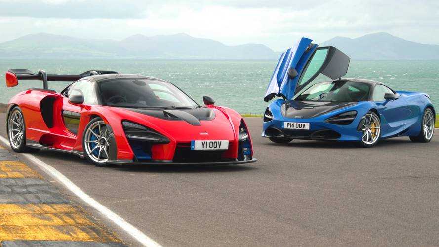 Nico Rosberg, McLaren Senna ile McLaren 720S'i yarıştırıyor