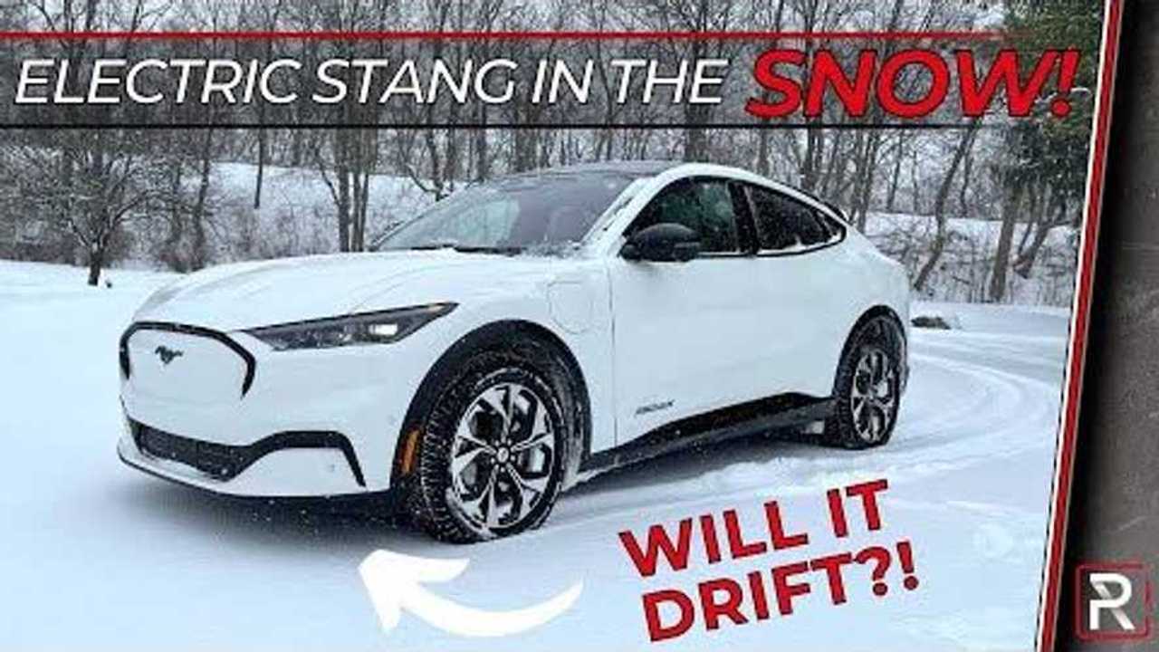 Ford Mustang Mach-E Winter & Snow Testing: Redline Reviews