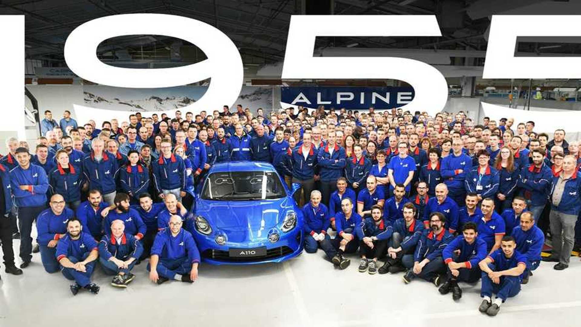 La dernière Alpine A110 Première Édition sort d'usine