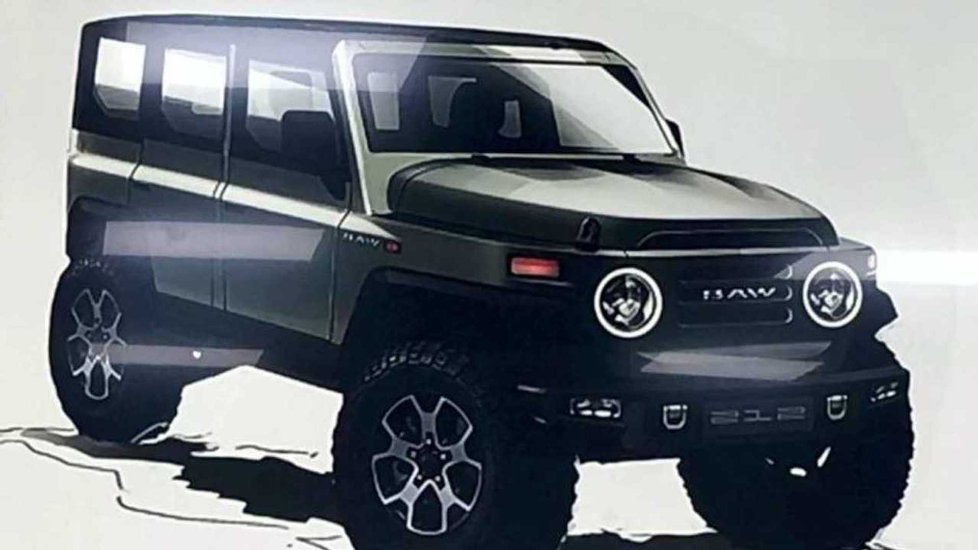 BAW BJ212: así es el todoterreno chino 'anti-Jimny'