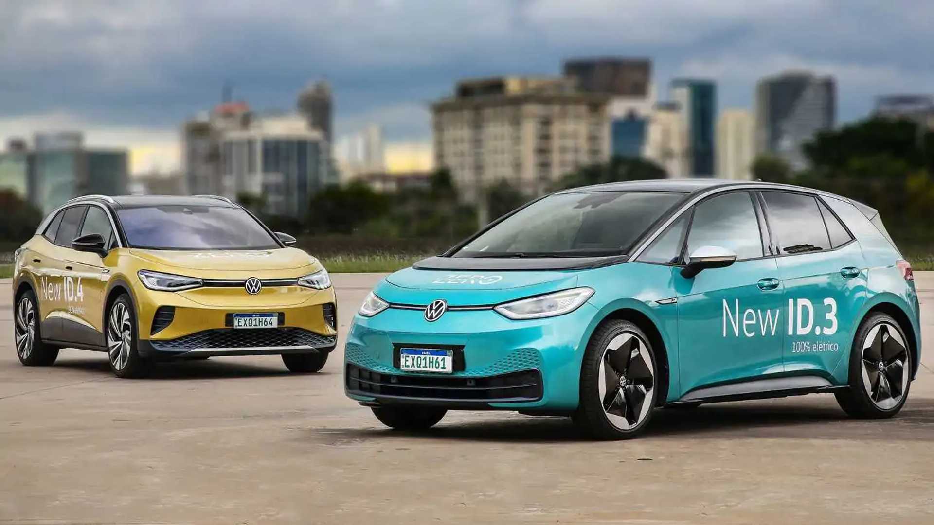 Primeiras impressões ID.3 e ID.4 no Brasil: o melhor da nova VW
