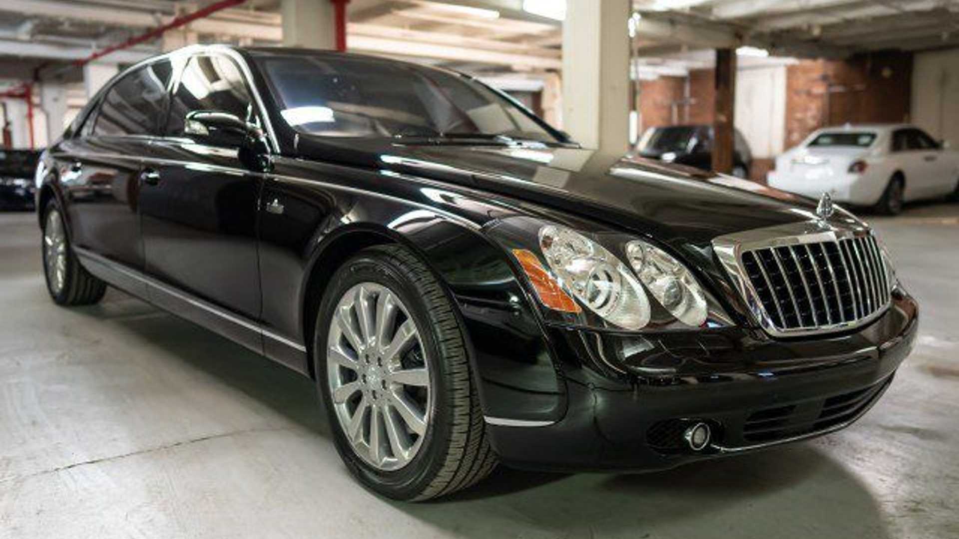 Maybach Landaulet Front Interior