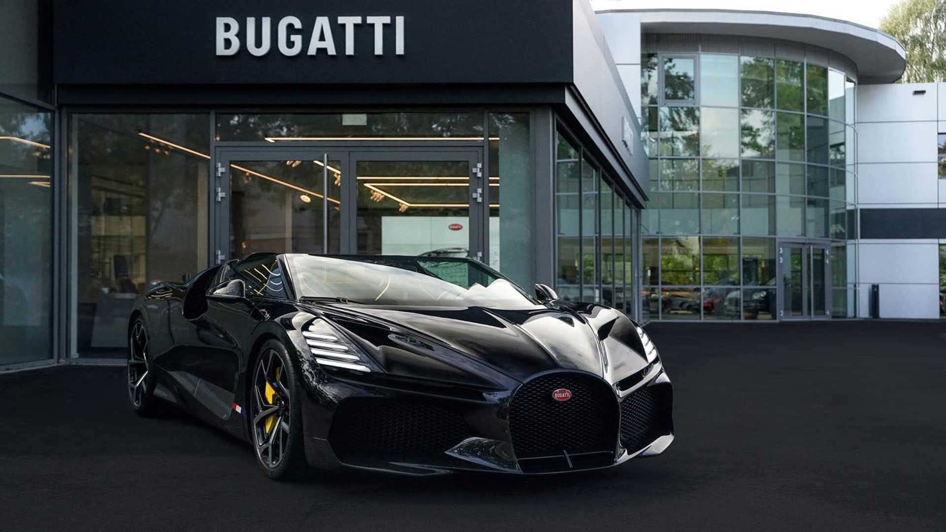 Bugatti's New Hamburg Showroom Opens With The W16 Mistral
