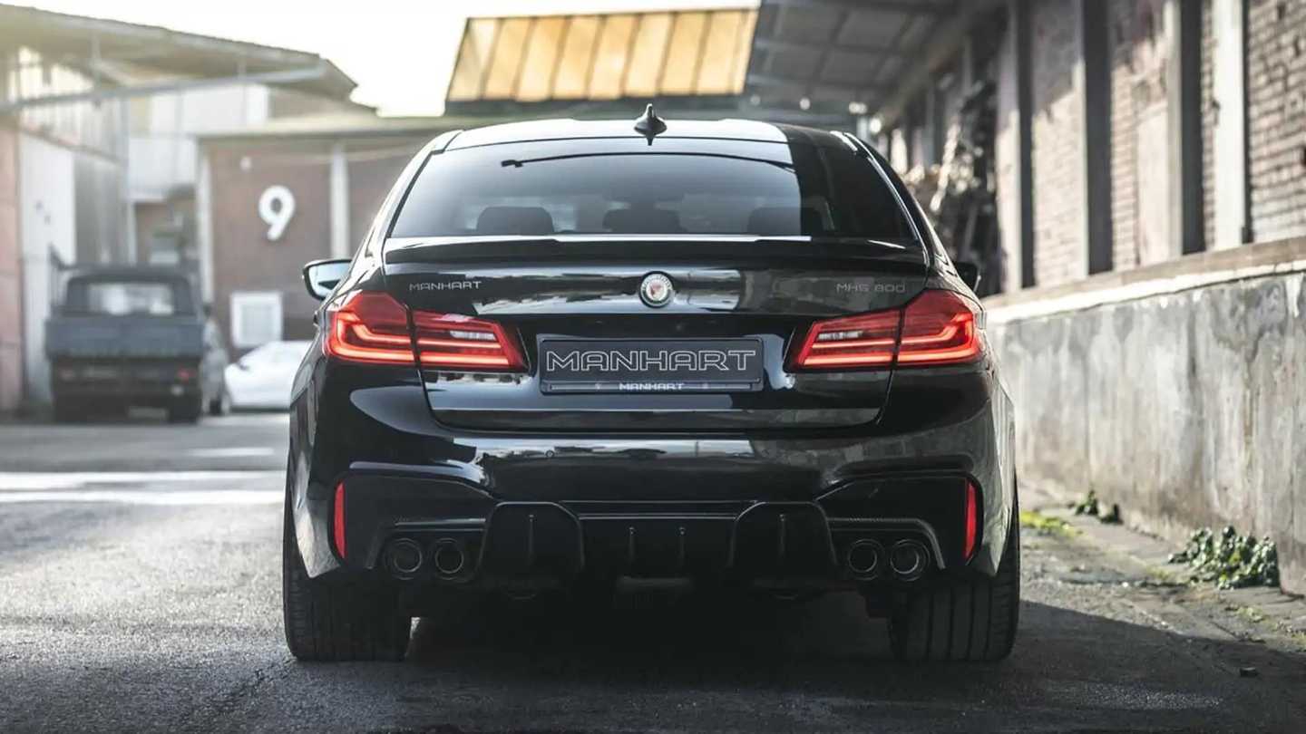 MH5 800 Black Edition: el potente y siniestro BMW M5 de Manhart