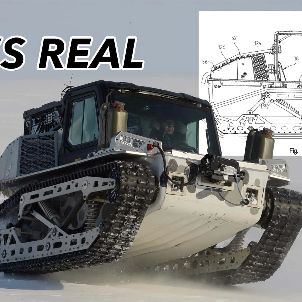 Polaris Amphibious Track Vehicle