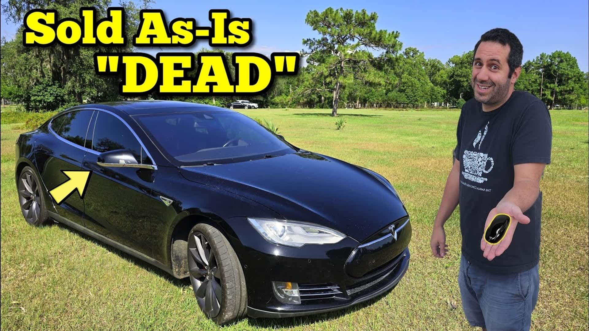 This $10,100 Tesla Model S Got Brought Back From The 'Dead'