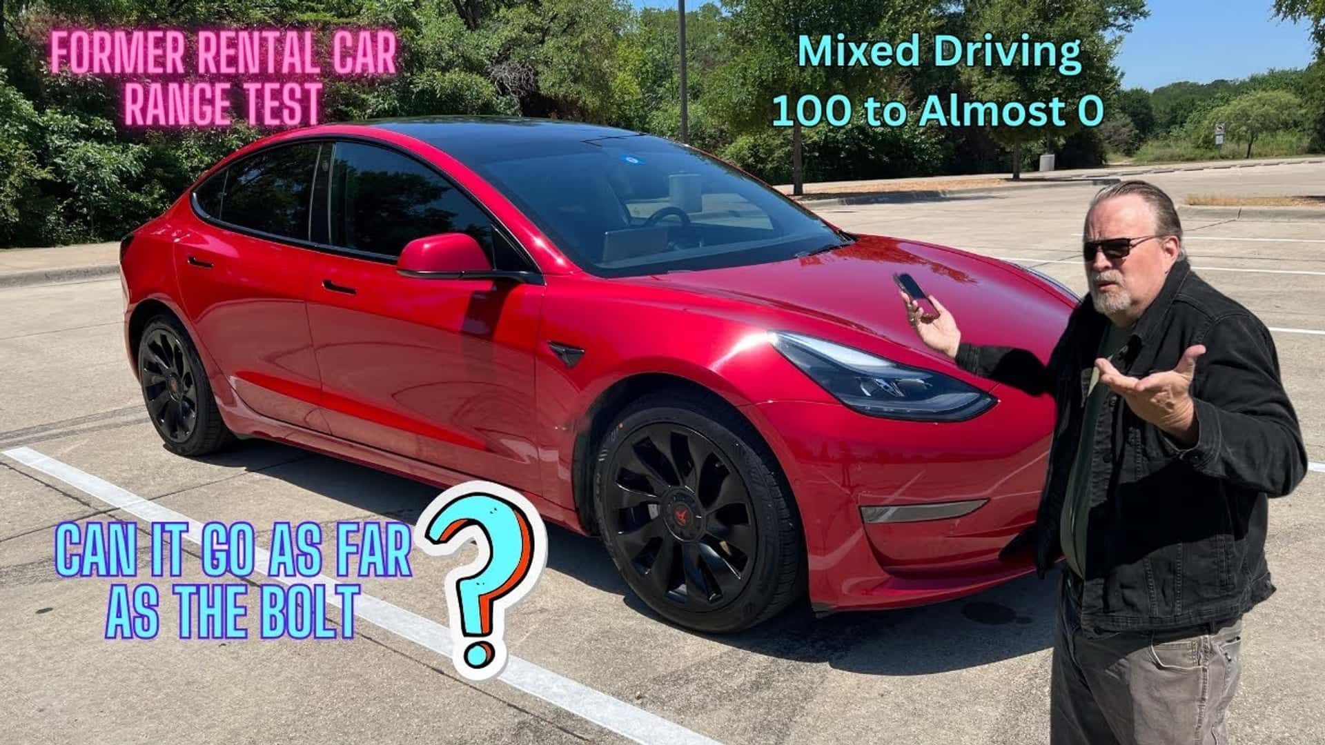 Considering A Hertz Tesla Model 3? Watch This Range Test First