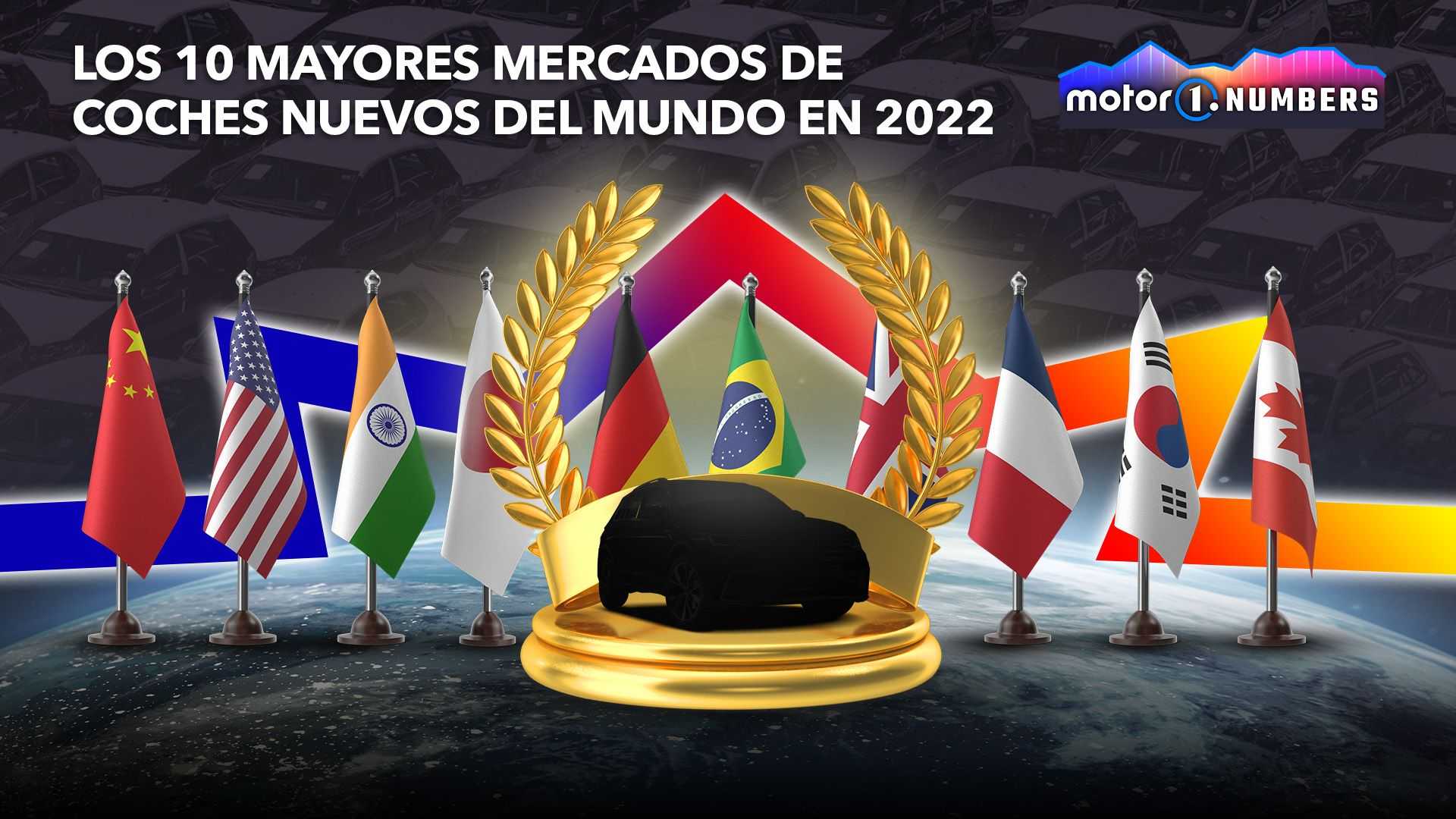 Los 10 mayores mercados de coches nuevos del mundo en 2022