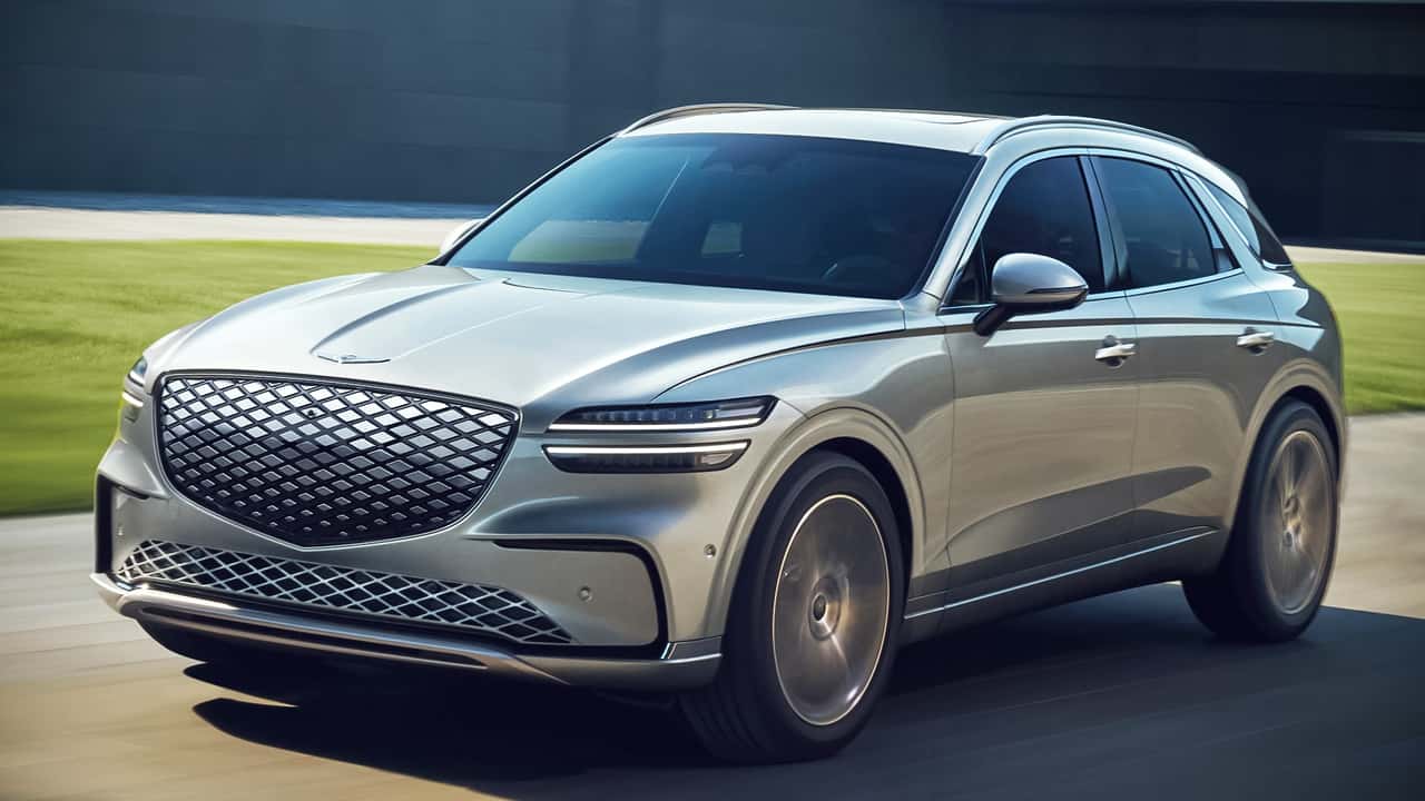 Genesis Electrified GV70 debuts: Mid-range SUV gets a facelift