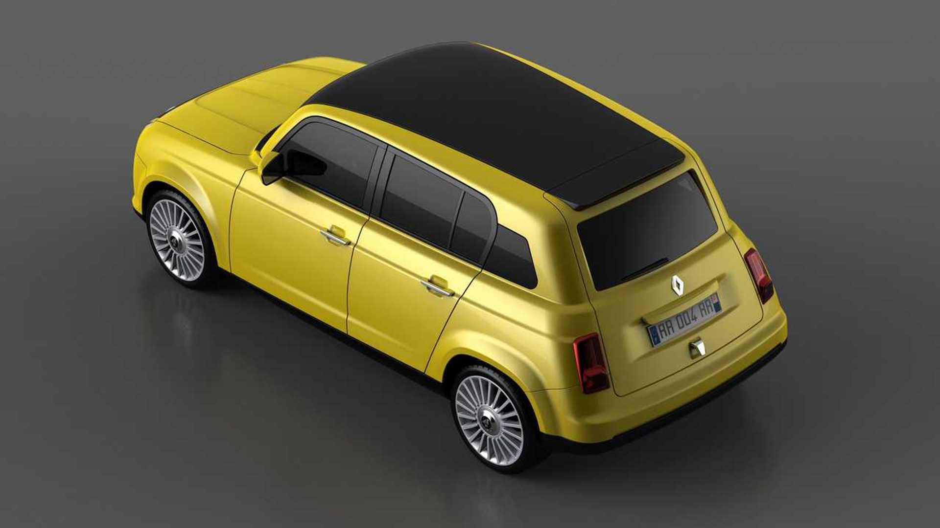 What If This 2011 Rendering Anticipated The Future Renault 4 EV?