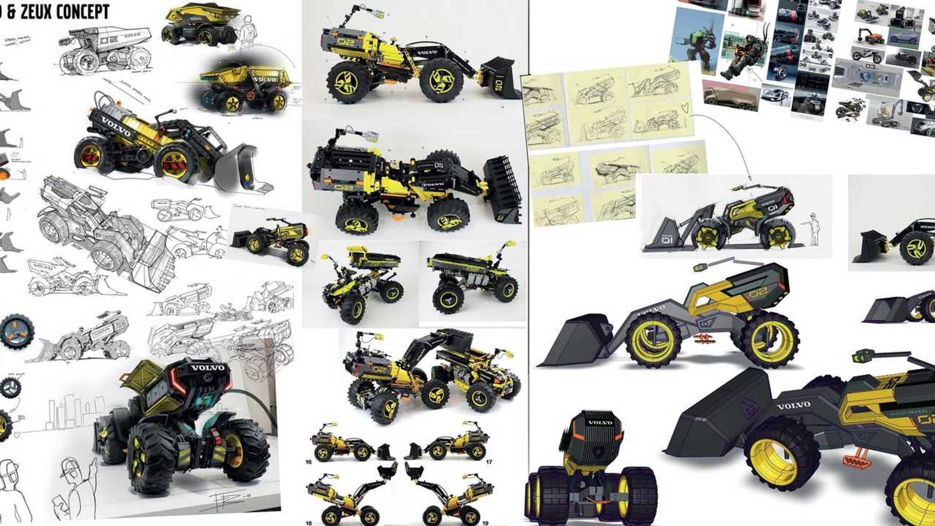 Se presentó el prototipo LX03 de Volvo CE, basado en un juguete ...