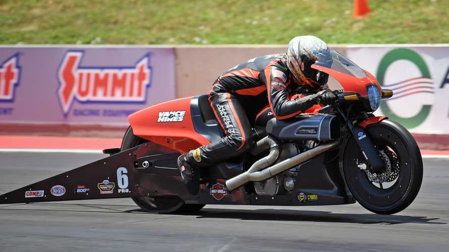 Top Fuel Motorcycle Legend Sets New World Records