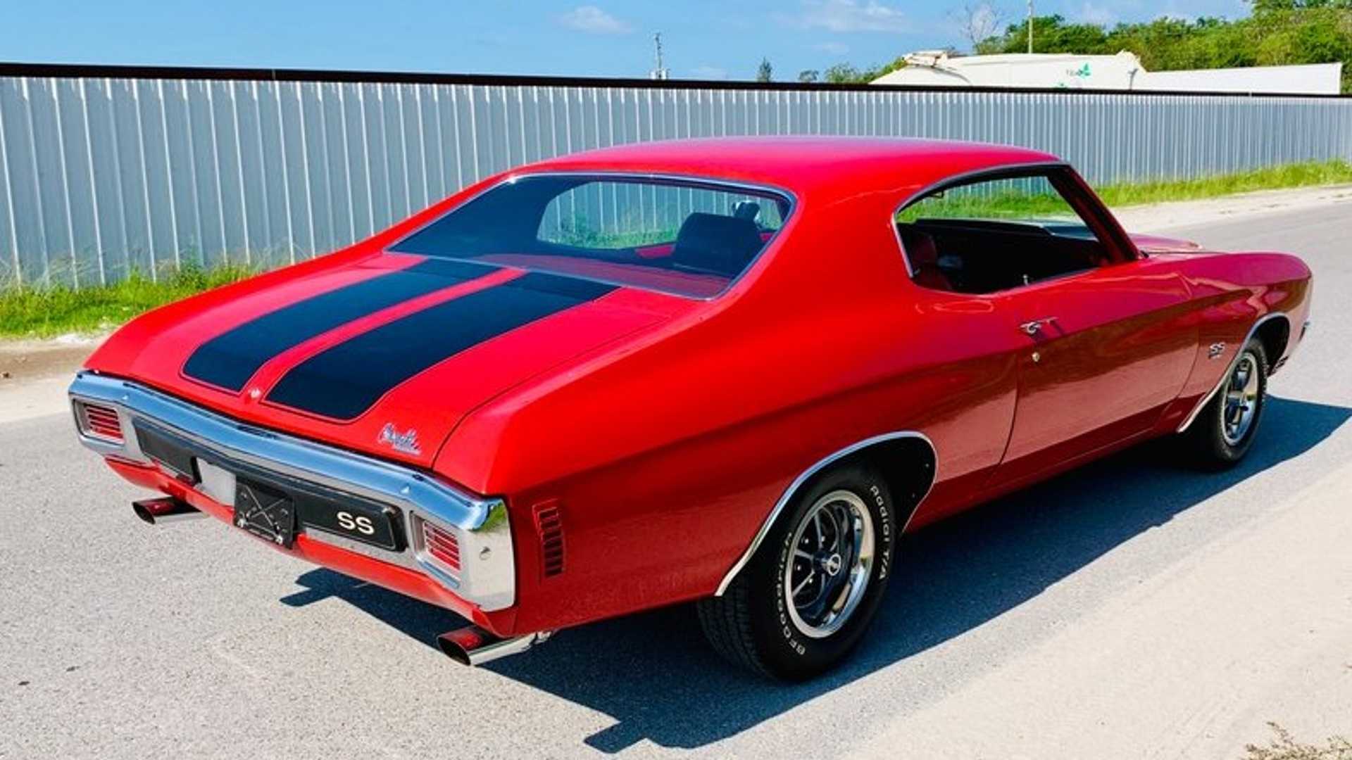 1970 Chevrolet Chevelle SS In Cranberry Red Is Droolworthy Motorious