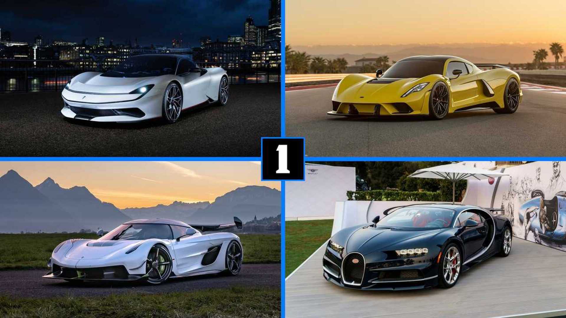 Der exklusive Club der 1.000-PS-Autos