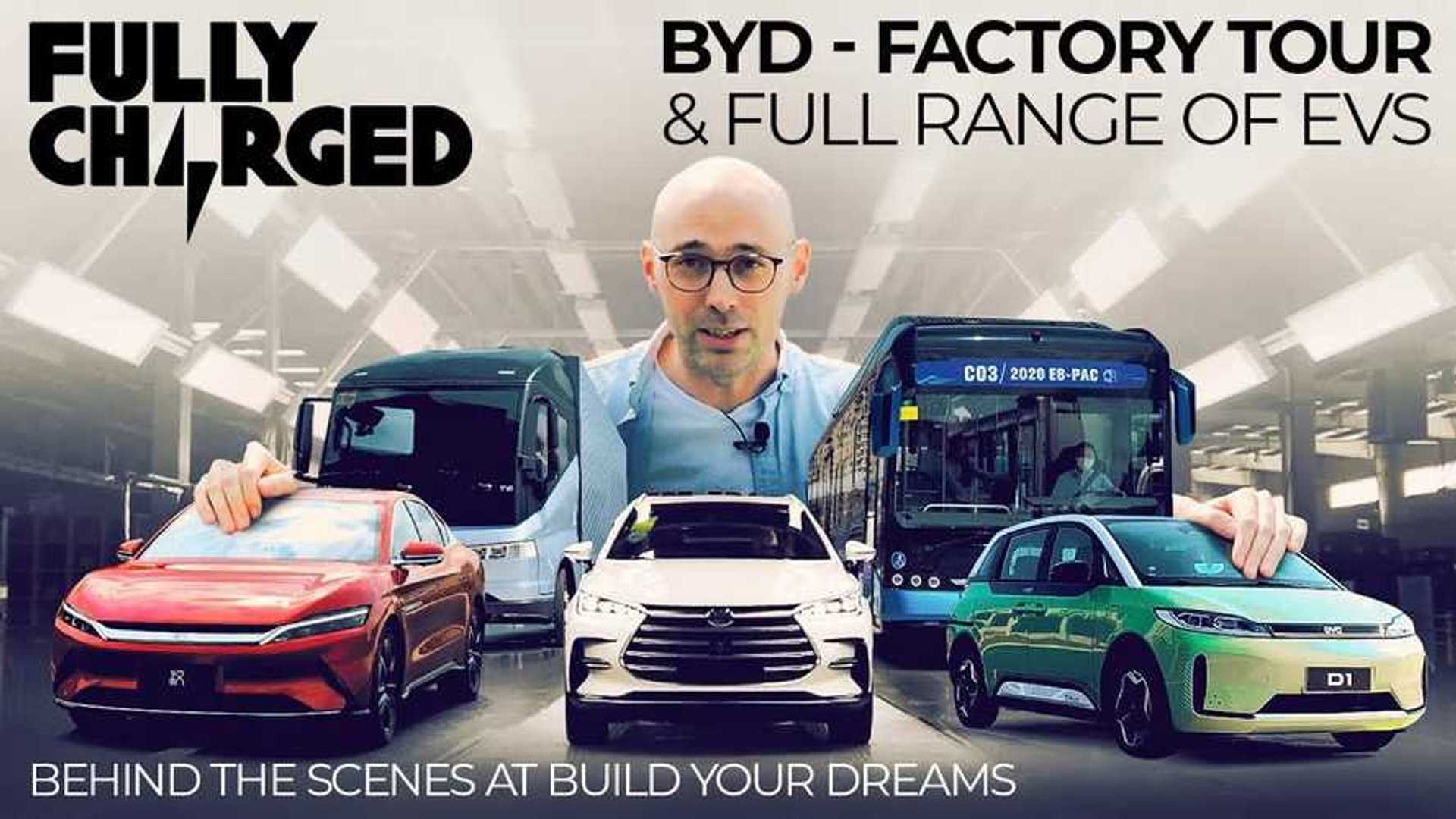 Let's Take An Amazing BYD Factory Tour With Fully Charged