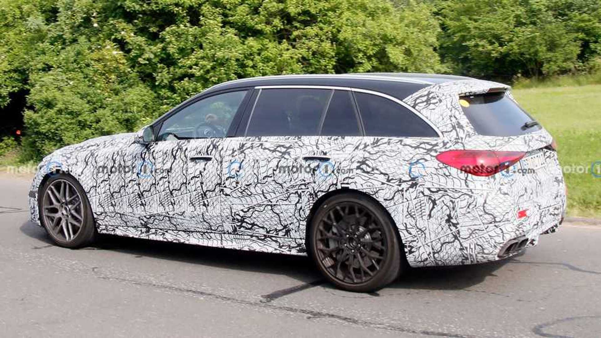 Nouvelle apparition de la nouvelle Mercedes-AMG C 63 Break