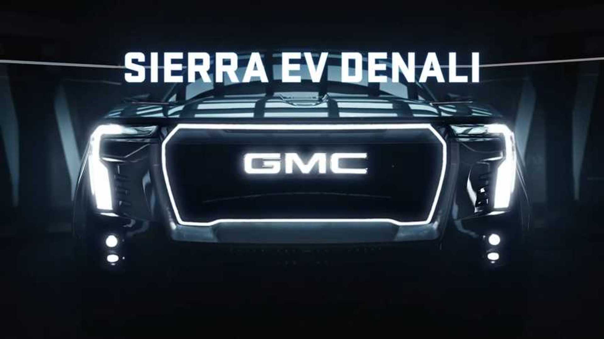 GMC Sierra EV Denali'nin teaser'ları geldi