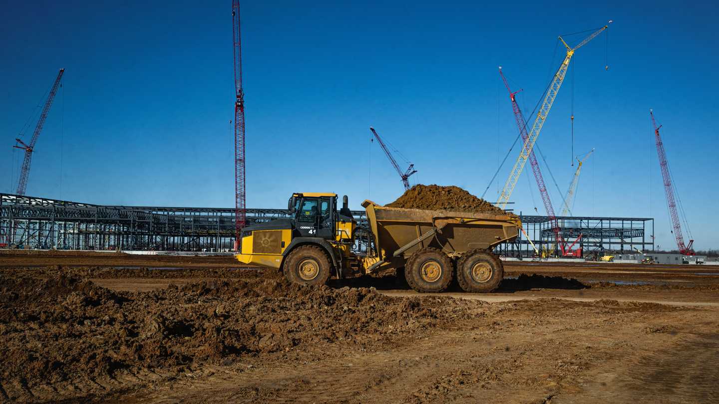 Ford Marks Significant Construction Progress At BlueOval SK Battery Park