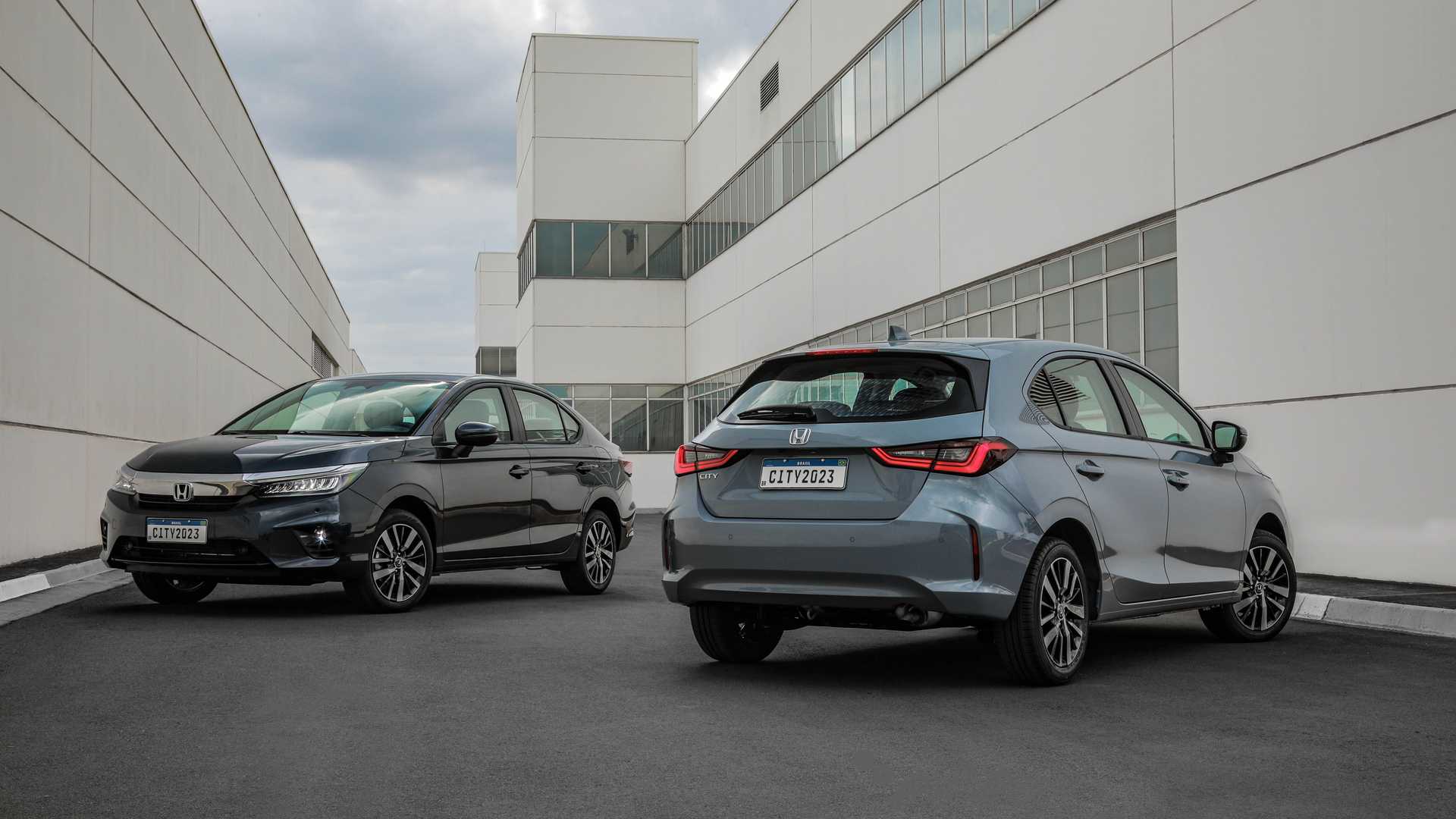 Honda City e City Hatch 2023 com myHonda Connect