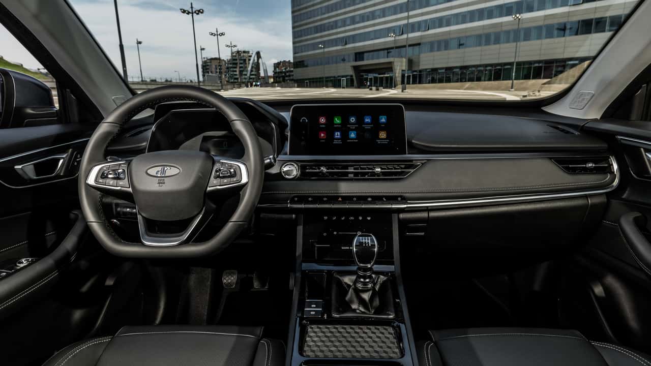 DR 5.0, el interior del SUV pequeño para las familias