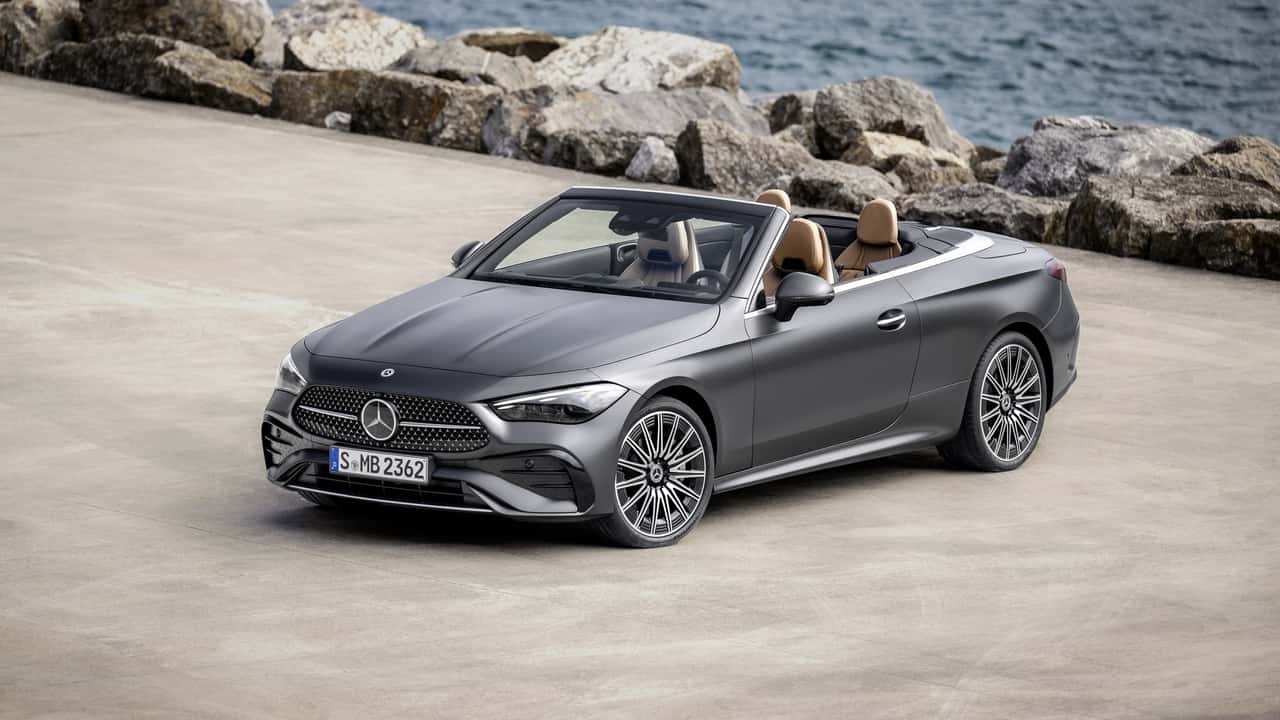 Mercedes CLE Cabriolet, vive la toile