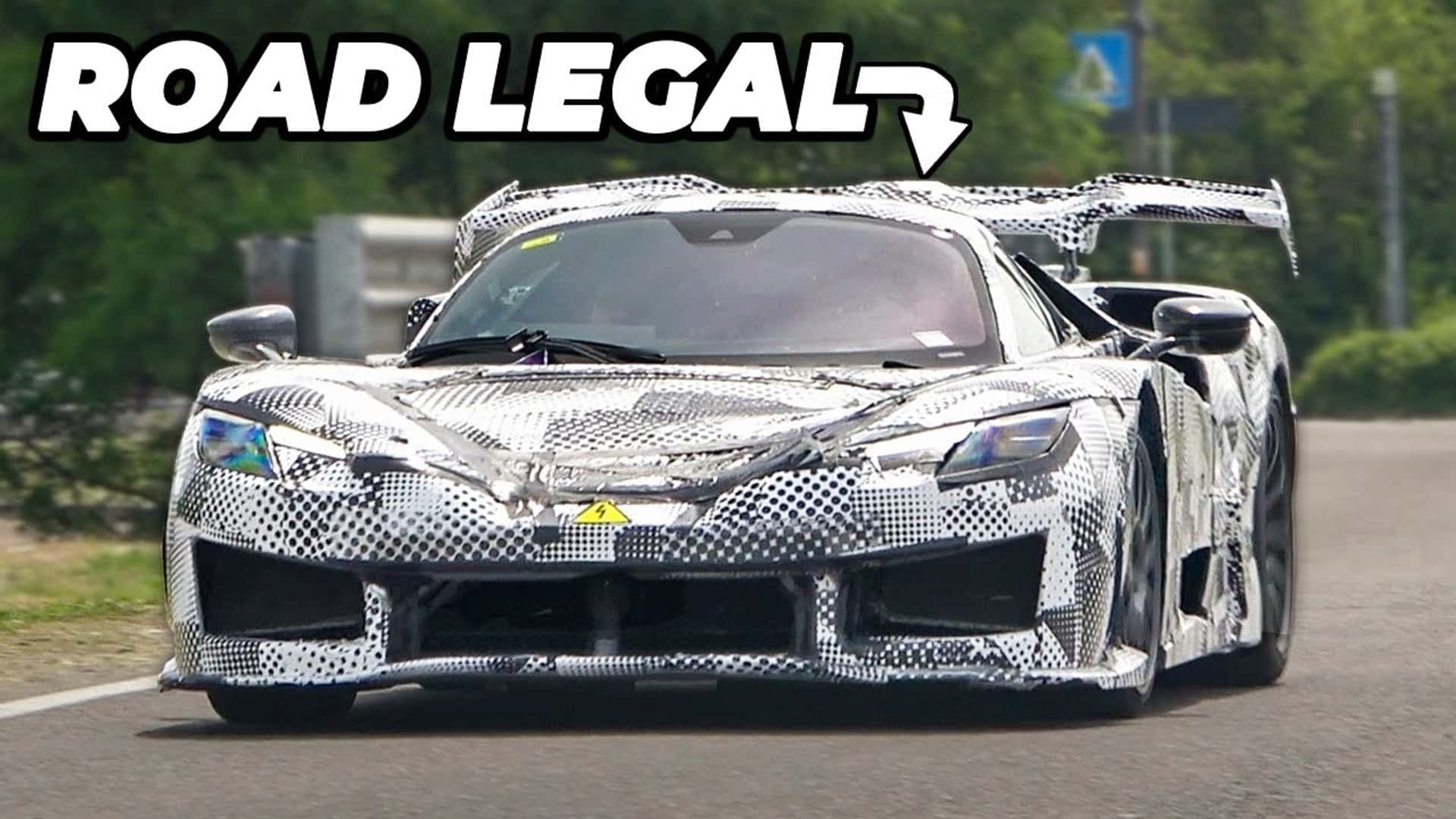 L'hypercar Ferrari a été repérée et pourrait être testée avec un moteur V6