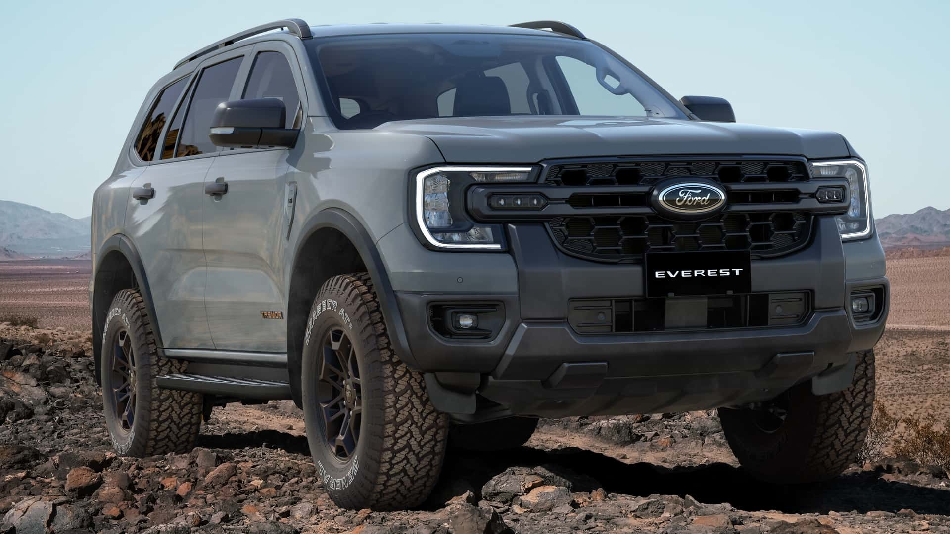 Ford Everest Tremor 2025, variante “ruda” sobre el SUV de la Ranger ...