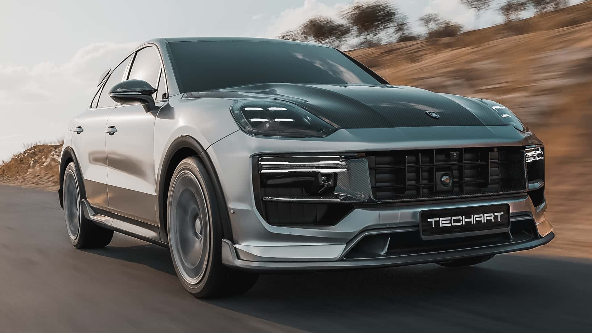 Porsche Cayenne gets Techart aerokit
