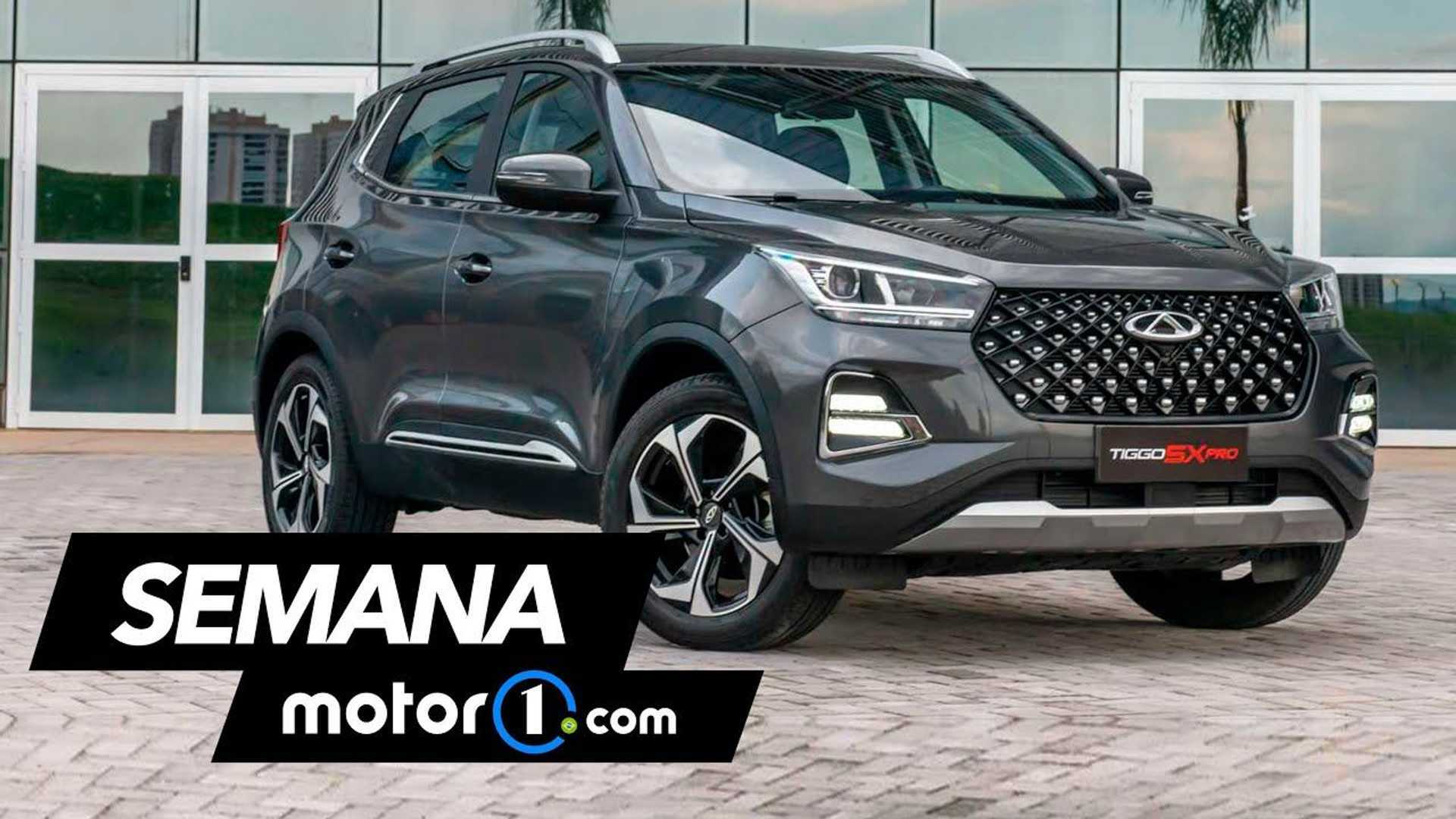 Semana Motor1.com: Tiggo 5X Pro, Maverick, novo Corolla e mais