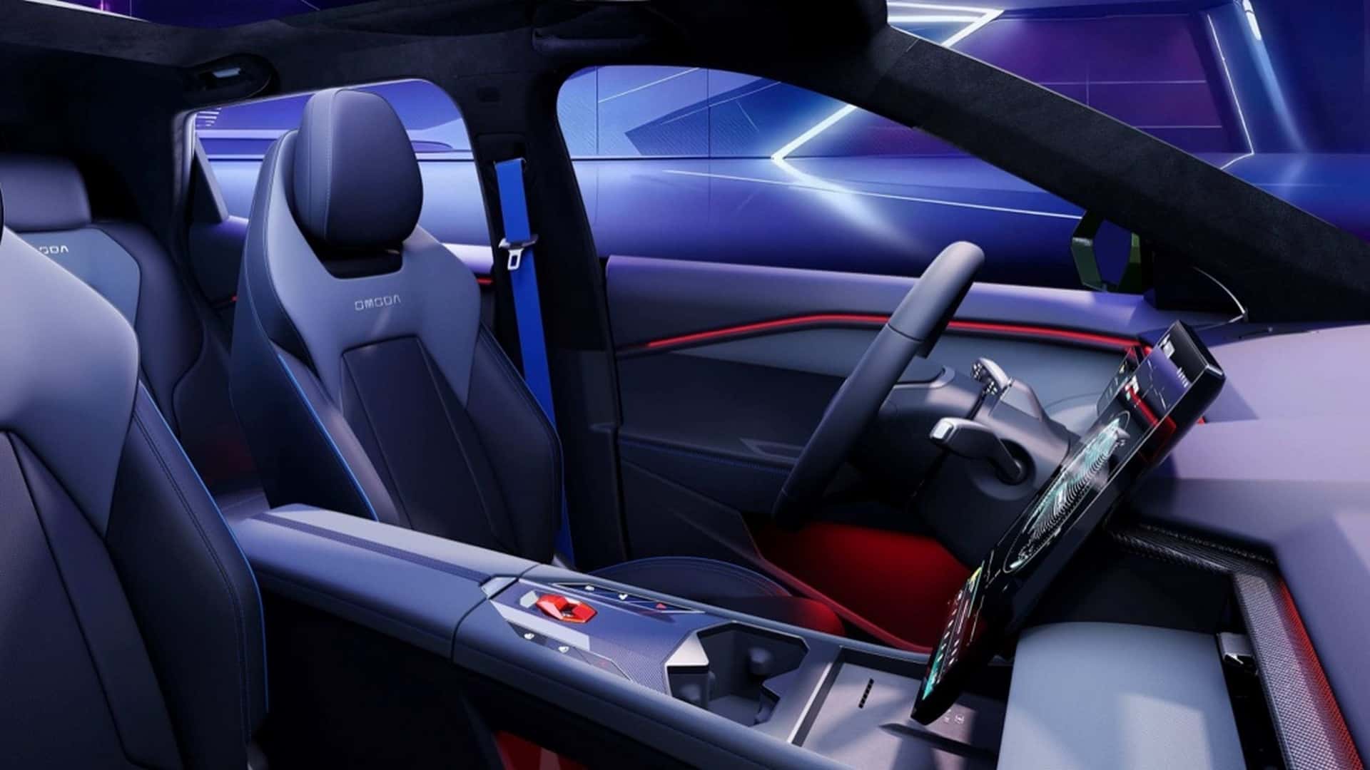 La Omoda 3 mostra i suoi interni