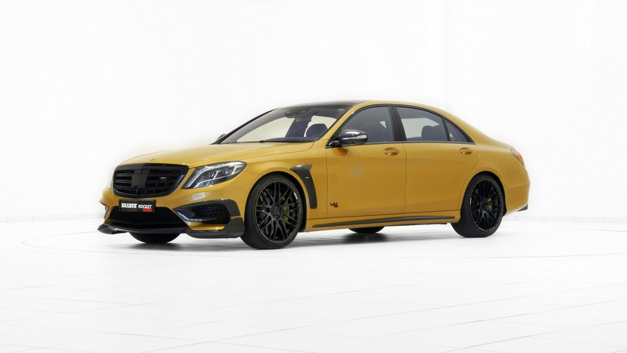 Mercedes S65 Brabus Rocket 900 Hits 211 MPH In Less Than 2 Miles
