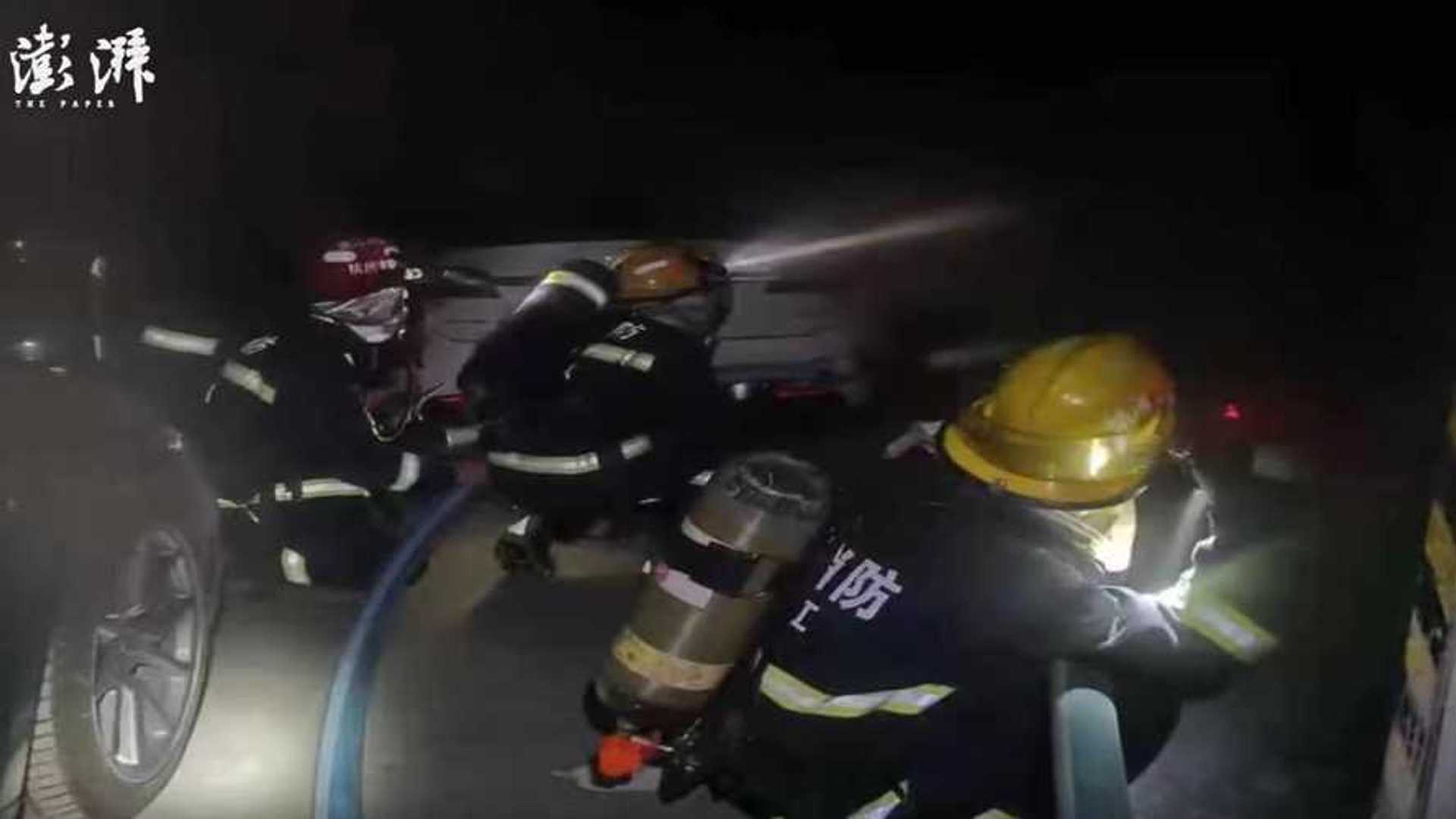 Tesla Catches Fire In China, Automaker Blames Repair Shop